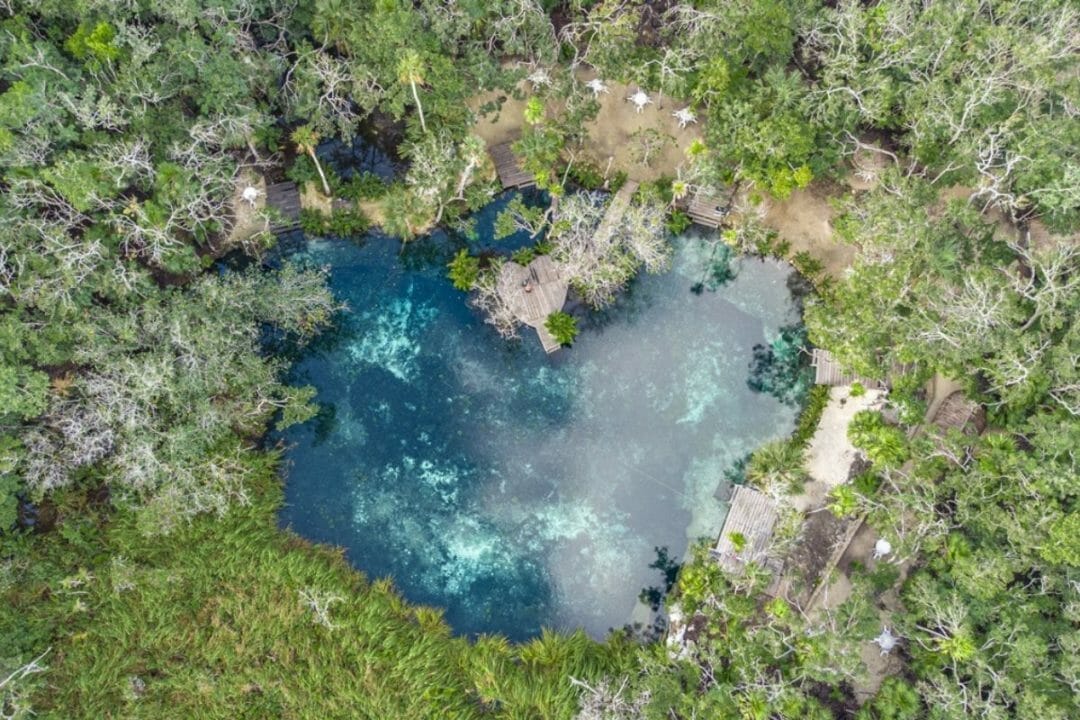 Morphology and history of the cenotes in Mexico's Yucatan Peninsula