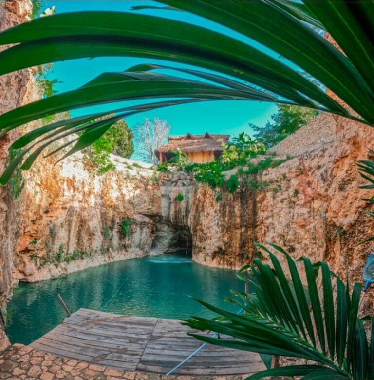 How to visit Cenote Santa Rosa Homun