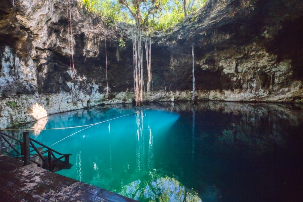How to visit the Cenote Santa Barbara in Homun Yucatan