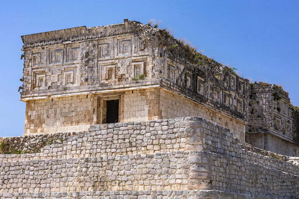 Uxmal Mayan Ruins Map Pre Hispanic Town Of Uxmal | World Heritage