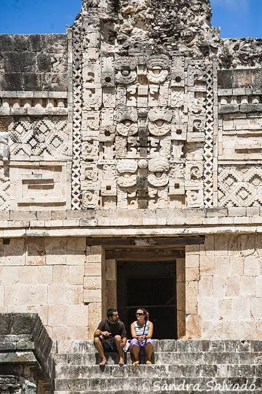 Downtown Uxmal Mexico